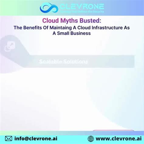 Clevrone On Linkedin Cloudmanagedservices Smallbusiness Cloudmythbusted