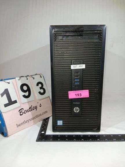 HP PRODESK CORE I DESKTOP Bentley Associates LLC