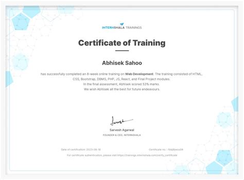 Abhisek Sahoo On Linkedin Webdevelopment Certificateachievement