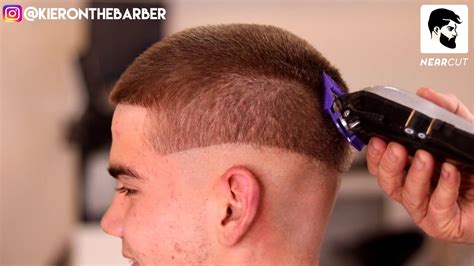 Step By Step Buzz Cut Haircut Tutorial Youtube