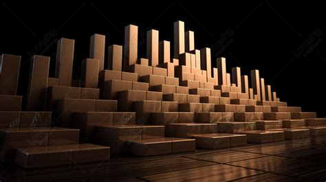 성공을 보여주는 위쪽 화살표가 있는 비즈니스 막대 그래프 차트의 3d 렌더링 경제 성장 배경 차트 배경 막대 차트 배경 이미지 Hd 경제 성장 차트 막대 차트