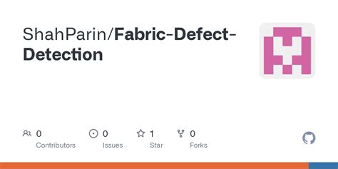 Github Shahparin Fabric Defect Detection