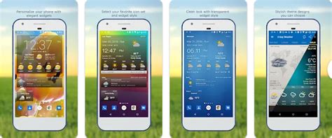 Top 12 Android Weather Widgets Apps For Smartphone And Tablets