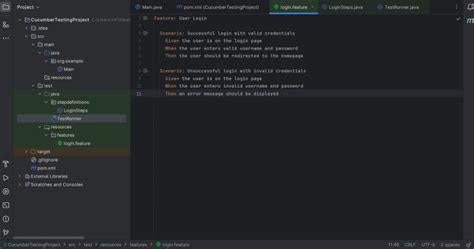 Setting Up Cucumber Geeksforgeeks