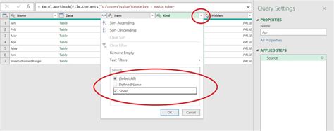 Get A List Of Excel Sheet Names With Power Query TechRepublic