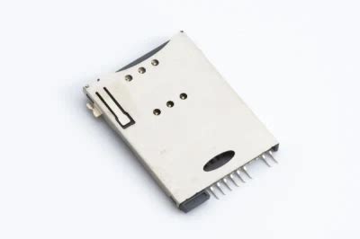 SD Memory Card Pin Female SIM Card T Flash Card Push Push Card Connector Socket Circular