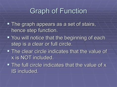Greatest Integer Function Ppt
