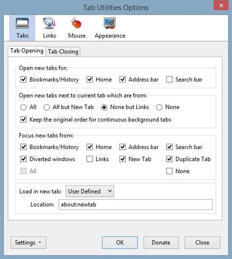 Implement Vertical Tabs Within Major Browsers