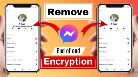 How To Turn Off End To End Encryption On Messenger How To Disable End To End Encryption In