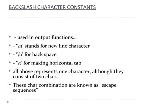 Constants Ppt Programming Languages Computing