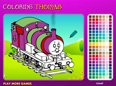 Thomas And Friends Coloring Games