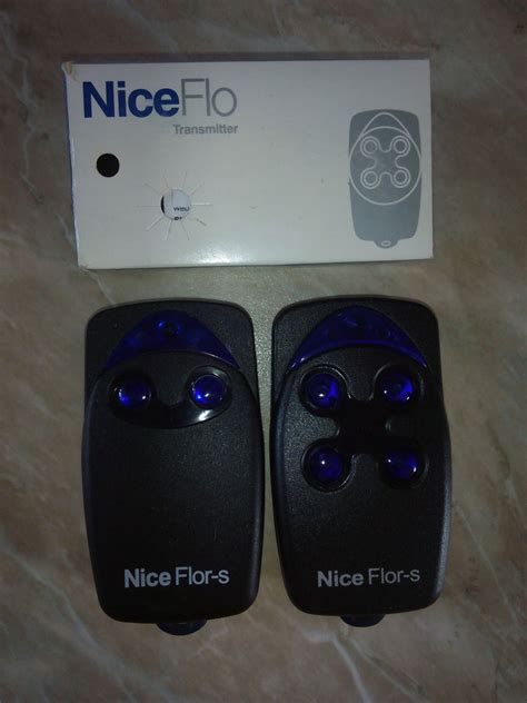 Дистанционное управление. Пульт для ворота Nice Flor-S2 Оригинал