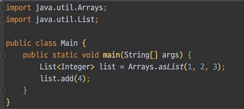 Java Arrays AsList Vs New ArrayList Yoon Sung S Blog