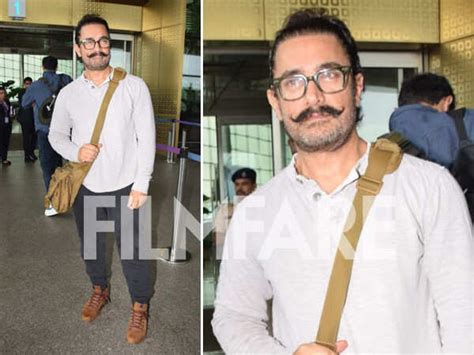 Aamir Khan Was Clicked At The Airport Today