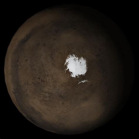 Mars At Ls 269° South Polar Region