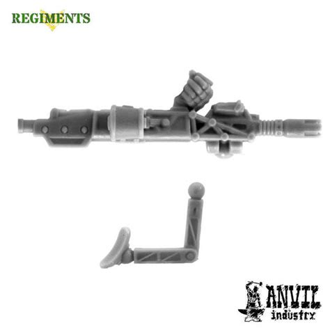Man Portable Scan Gun With Male Regiments Arms For 28mm Heroic Sci Fi