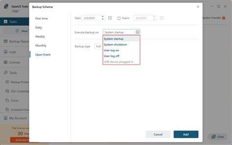 Create A Schedule Backup With Todo Backup Enterprise Edition