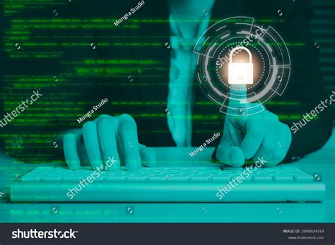 Hacker Hand Using Keyboard Typing Bad Stock Photo Shutterstock