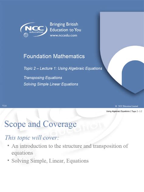 fm topic 2 lecture 1 pdf equations algebra