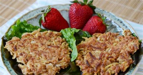 Ginger Parsnip Cakes Lunch Version Once A Month Meals