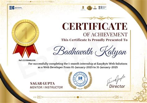 internship careergrowth eazybyts professionaldevelopment kalyan