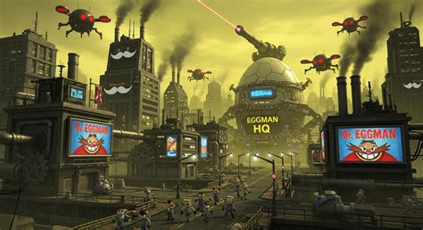 Eggman Empire Yoke Town By Theaustinverse On Deviantart