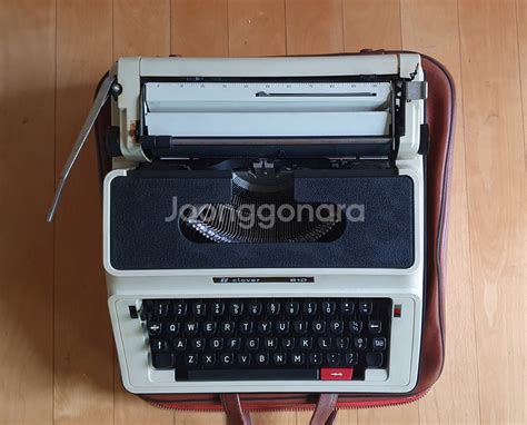 빈티지 크로바 영문타자기 문구사무용품 중고나라