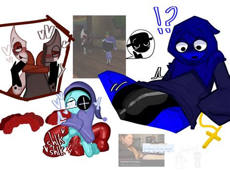 Rule 34 Astro Dandys World Black Sprunki Black X Jevin