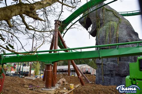 Mandrill Mayhem Track Completed Theme Park Guide