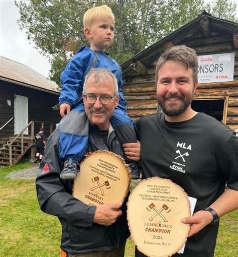 Canadian Logging Talent Arrives In Mactaquac For Lumberjack
