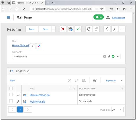 implement file data properties xaf cross platform app ui and web