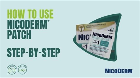 step by step how to use the nicoderm® patch youtube