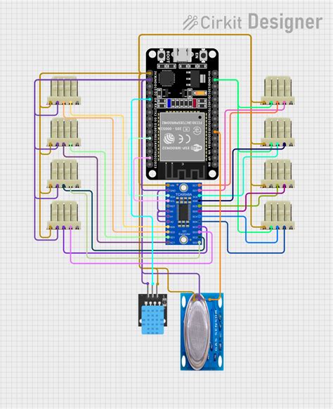 esp32 based environmental monitoring system with i2c multiplexer and