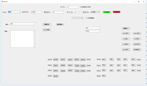 C与plc进行modbusrtu通信 计算机代码，编程代码下载