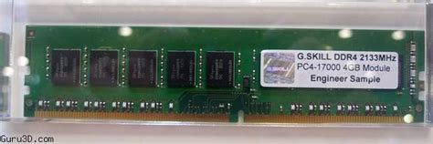 Gskill Showcases Ddr4 System Memory Has Live Demo Of Ddr3 3000 At Idf