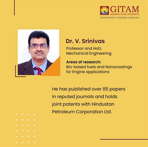 Gitam Deemed University On Linkedin Gitamdeemedtoveuniversity