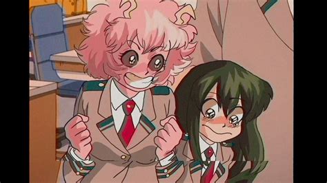 Character Ashido Mina Asui Tsuyu Serie Boku No Hero Academia Artist Tamagokidd Anime Dos