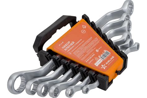 Набор накидных ключей Airline 6х7, 8х9, 10х11, 12х13, 14х15, 17х19 мм ...