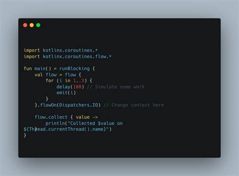 Muhammad Zahab Ahmad On Linkedin Kotlin Coroutines Flow