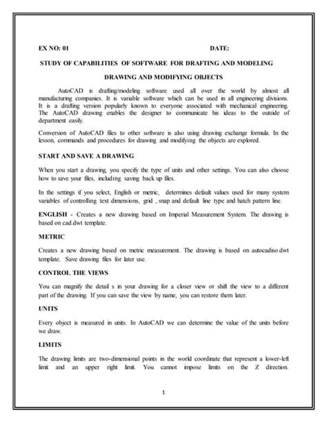 Tutorial 10 Mirror Offset And Rotate Command In Autocad Ppt