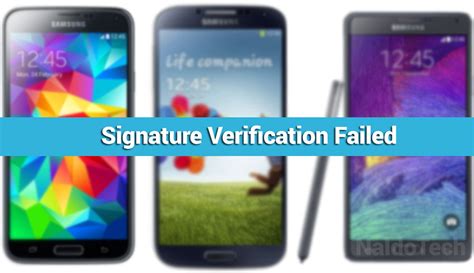 Signature Verification Error