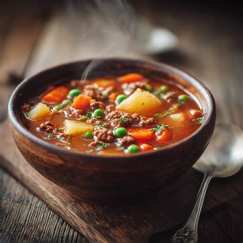 Hamburger Soup Recipe The Best Comfort Meal In 30 Minutes Fresh Easy