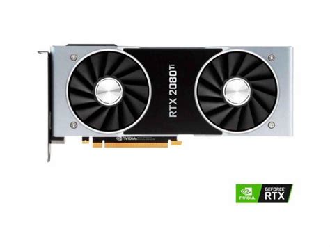 Refurbished Nvidia Geforce Rtx 2080 Ti 11gb Gddr6 Pci Express 3 0 352 Bit Sli Support Video