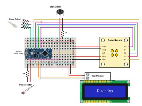 Color Detection Using Arduino Includes Materials Schematics Code Pictures And Risk