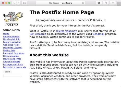 what is postfix