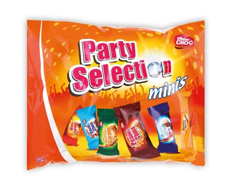 Шоколадные Конфеты Mister Choc Party Selection Minis 34s 716 G ...