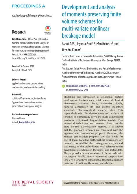 Development And Analysis Of Moments Preserving Finite Volume Schemes For Multi Variate Nonlinear
