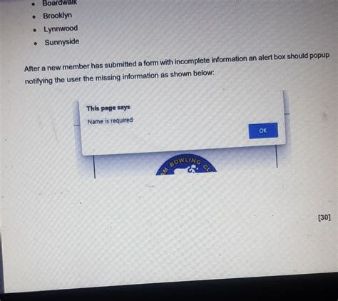 Solved You Should Validate All Of The Following Form Fields