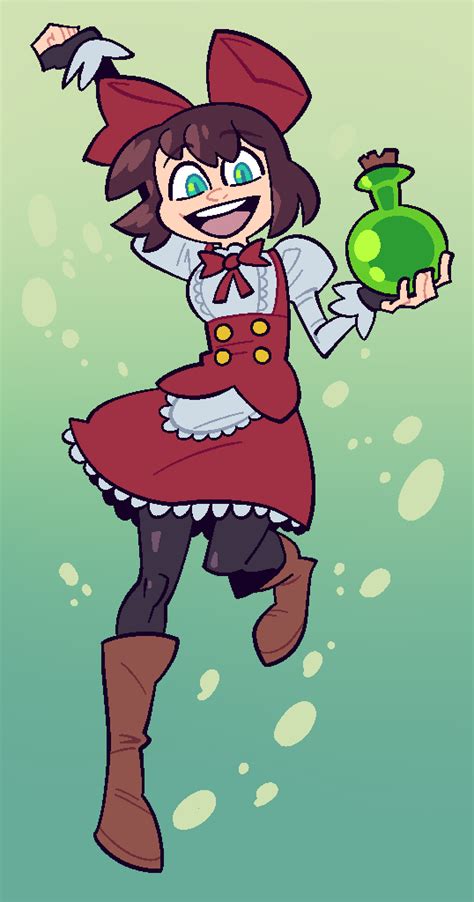 Commission Potion Girl By Cubesona On Newgrounds