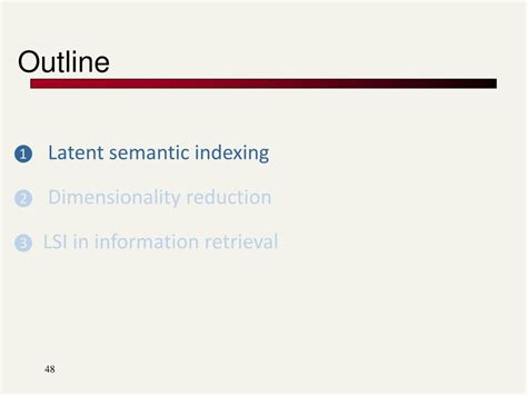 PPT Latent Semantic Indexing PowerPoint Presentation Free Download ID 1295751